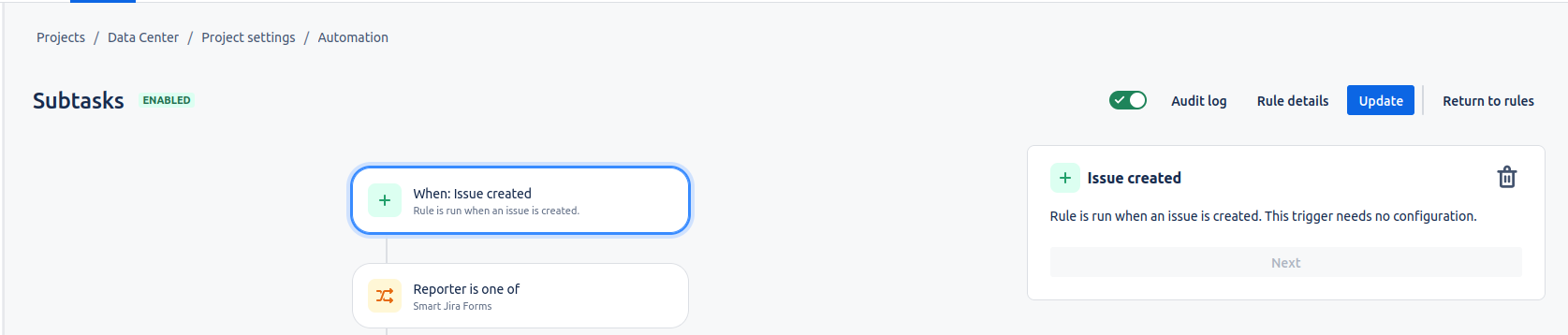 Automatically create Jira issues and subtasks based on external form submissions (Smart Forms ...